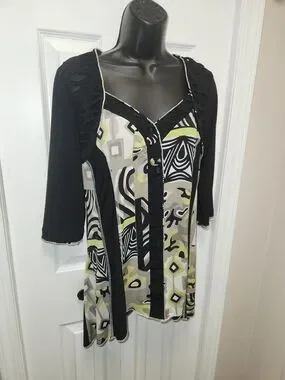 Bali | Tops | Bali Black Tunic Top | Poshmark